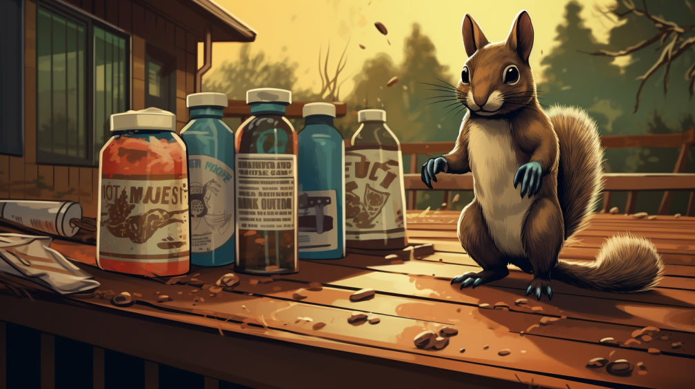 Keep Your Deck Pristine: A Guide to Managing Squirrel Poop Infestation ...